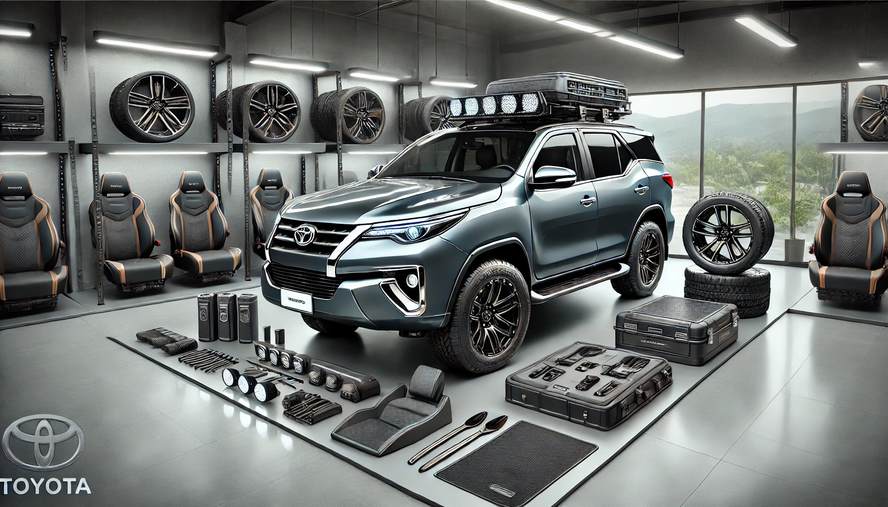 Toyota Fortuner Car Accessories - FORTUNE