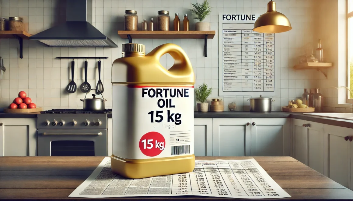Fortune Oil 15 kg Price - FORTUNE